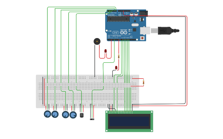 Circuit Design Advanced Tire Pressure Monitoring System Tinkercad