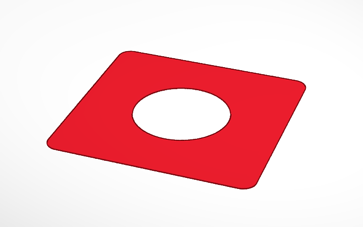 3D design Jewelry box top - Tinkercad