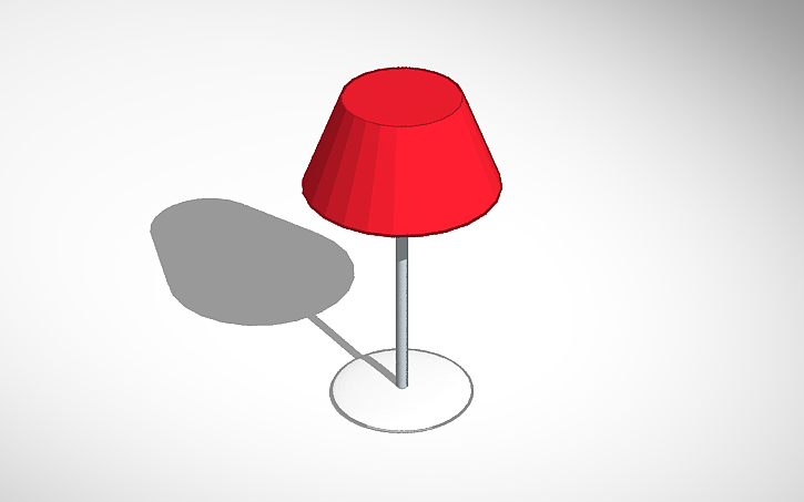 3D design lamba - Tinkercad