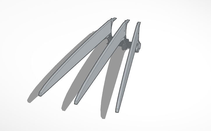 3D design the claws - Tinkercad