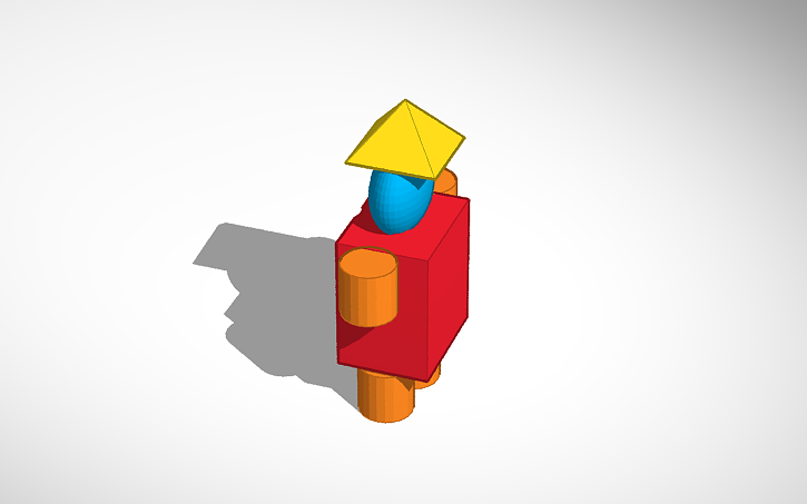 3D design 3D Action Figure - Tinkercad