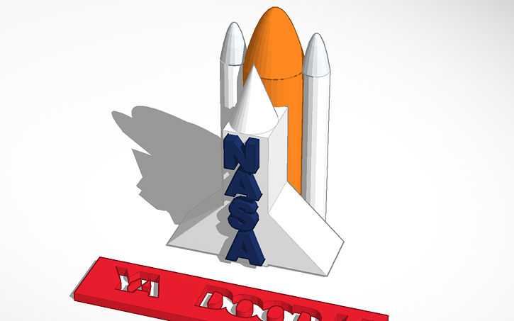 3D design Space Shuttle | Tinkercad