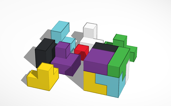 3d Design Iq Puzzle Tinkercad