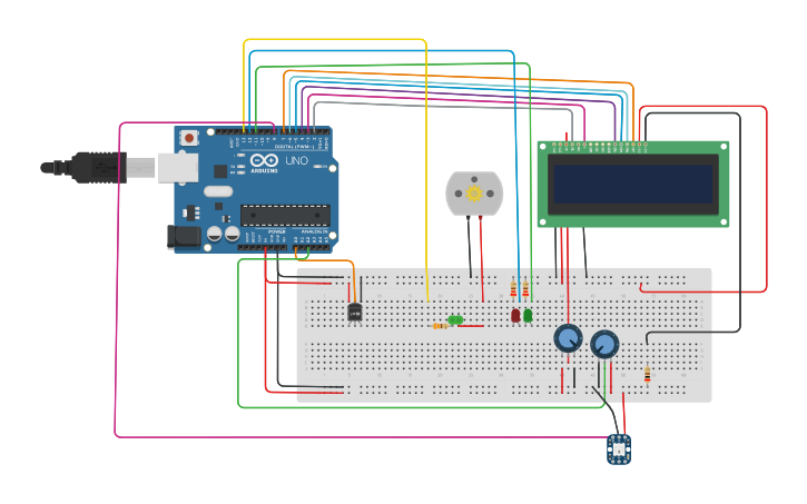 Circuit design Smart Irrigation system with moisture sensor(IOT Project ...