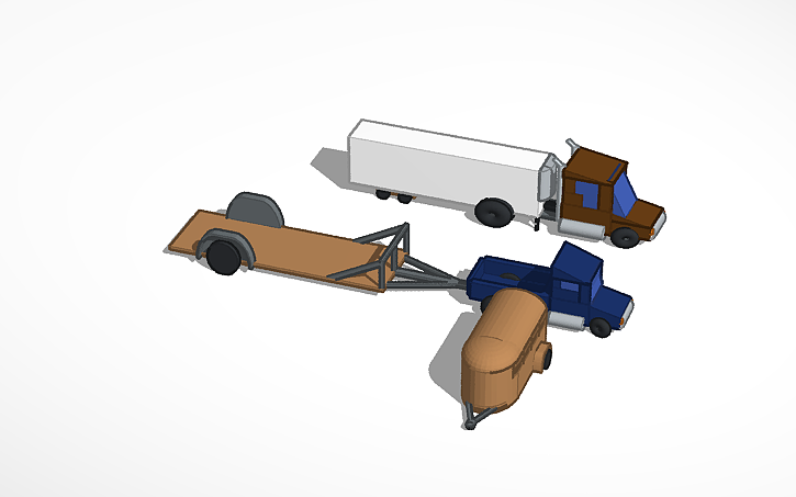 3D design Copy of Trailers - Tinkercad