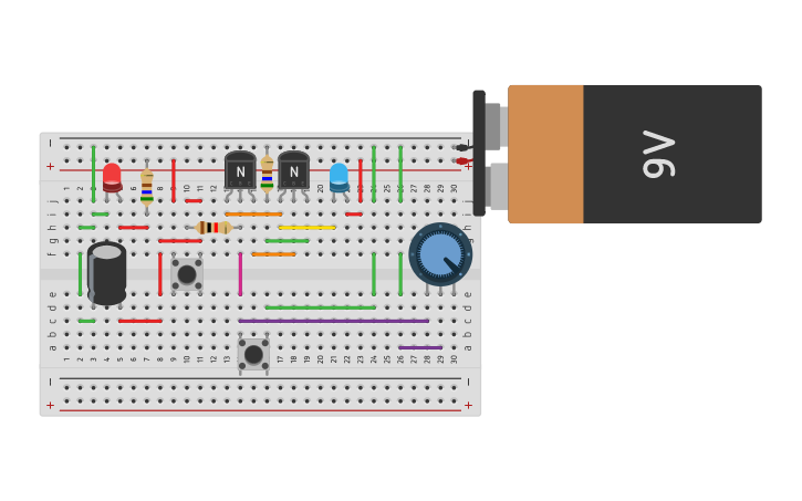 Circuit design TIMER - Tinkercad