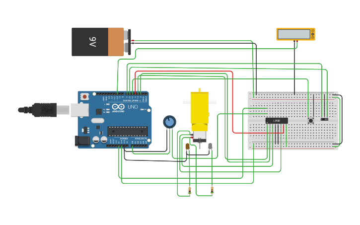Circuit design LAB2 - Tinkercad