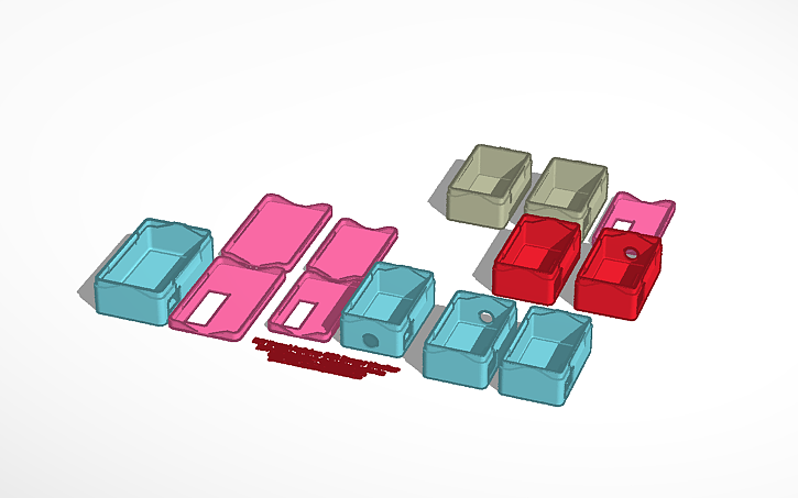 3D design DIY_Frugal_Arduino_CO2_Sensor_Cases - Tinkercad