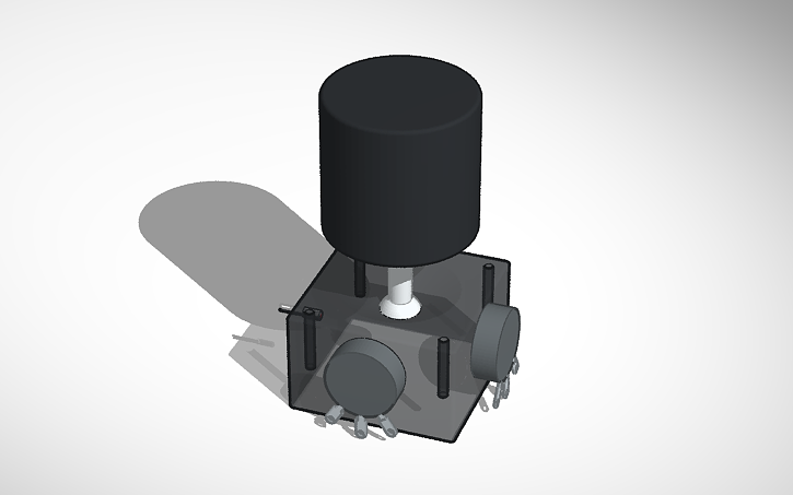 3D design 3-Axis Joystick - Tinkercad
