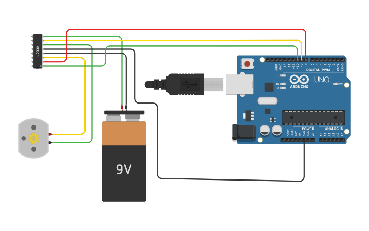 Circuit design mini project 6 | Tinkercad