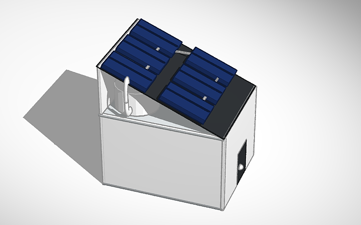 3D design power house | Tinkercad
