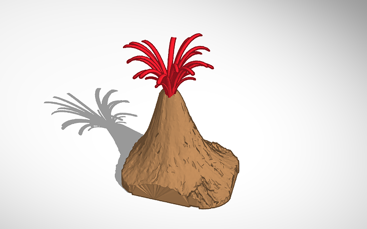 3D design Volcano | Tinkercad