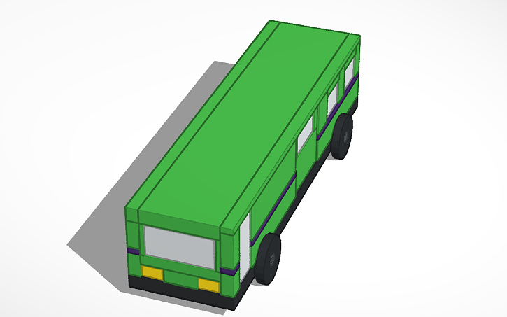 3D design Bus | Tinkercad
