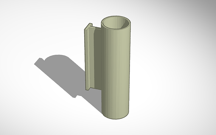 3D design 18mm Separating Side Booster - Tinkercad