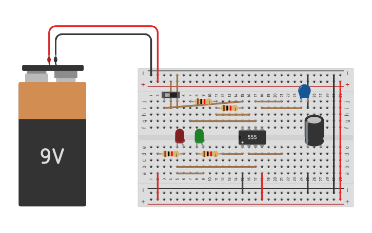 Circuit Design Semáforo Automático Tinkercad