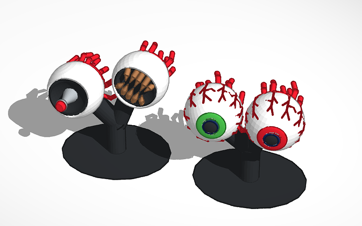 3D design The Twins (Retinazer, and Spazmatism) | Tinkercad