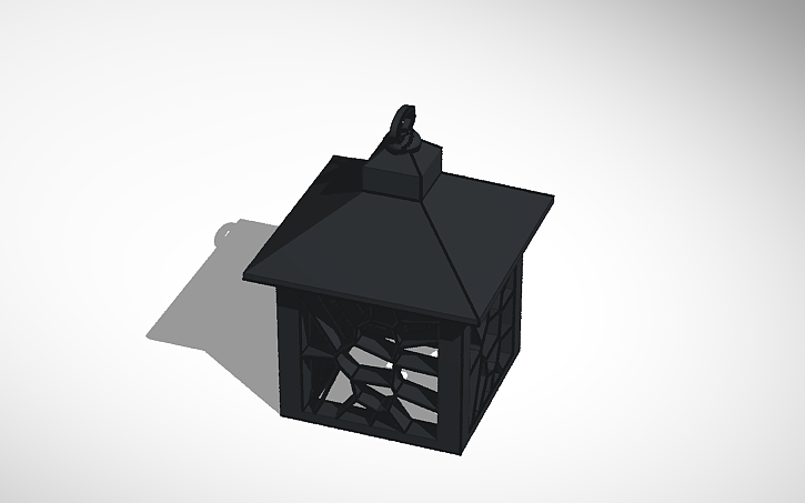 3D design lamp - Tinkercad