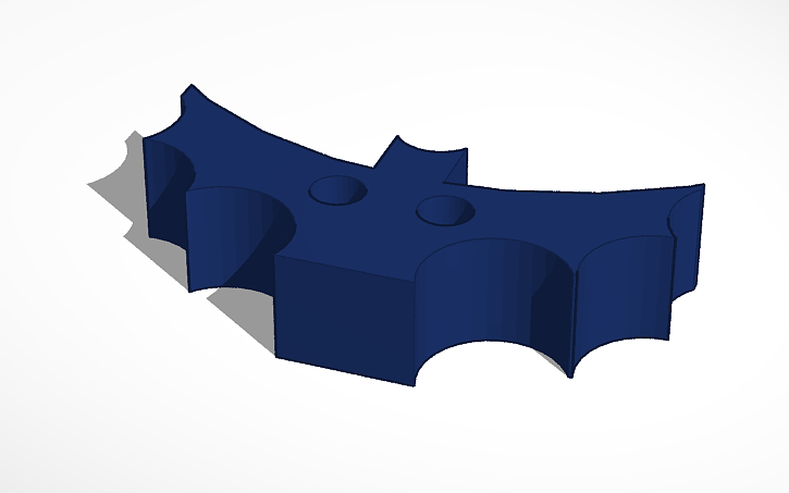 3D design Bat Button Project | Tinkercad