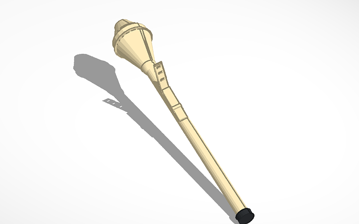 3D design FINISHED Panzerfaust 60 - Tinkercad