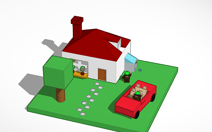 3D design House - Tinkercad