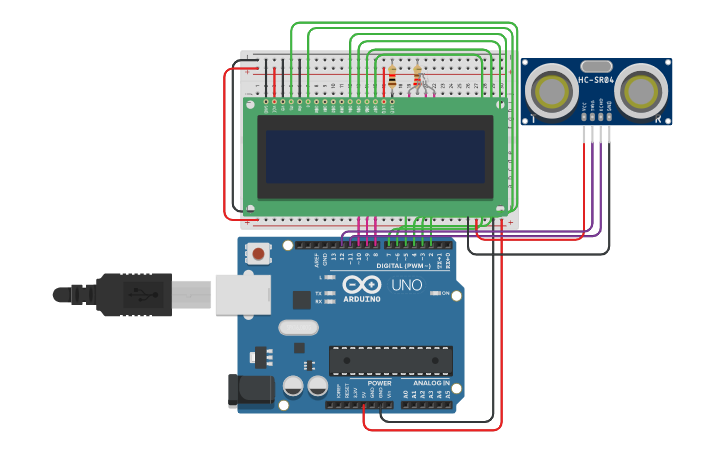 Circuit design Contador de objetos tarefa 01/10/21 - Tinkercad