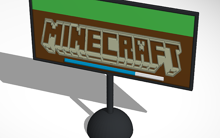 3D design Minecraft Gaming PC | Tinkercad