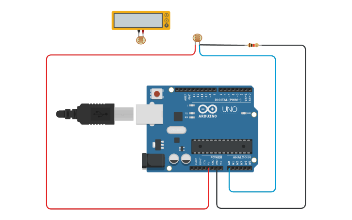 Circuit design Lab 1 Part2 - Tinkercad