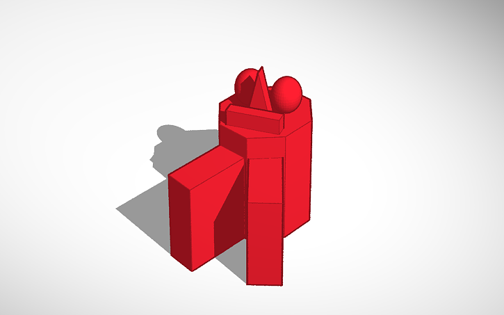 3D design Castaneda_Wump_Red_Scaled | Tinkercad