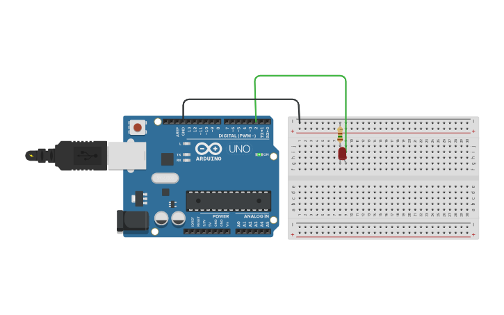 Circuit Design Arduino Uno Tinkercad