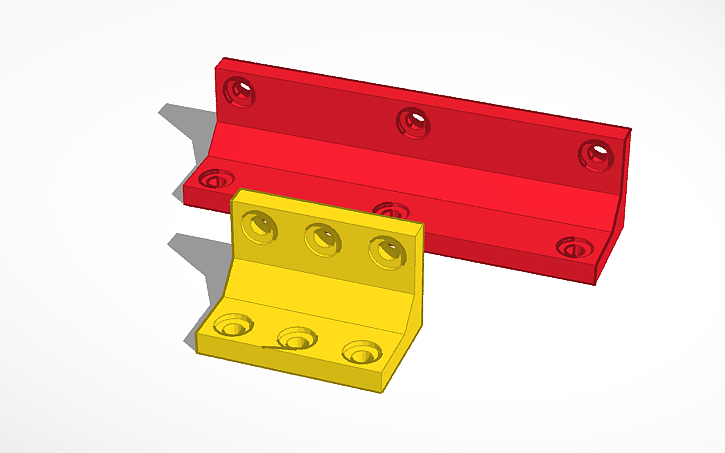 3D design Corner Brackets - Tinkercad