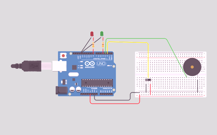 Circuit design Interruptor Deslizante - Tinkercad