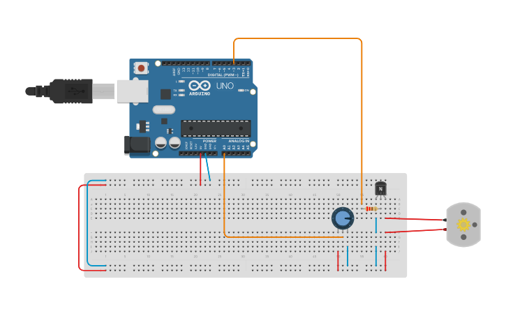Circuit design Practica 2 - Tinkercad