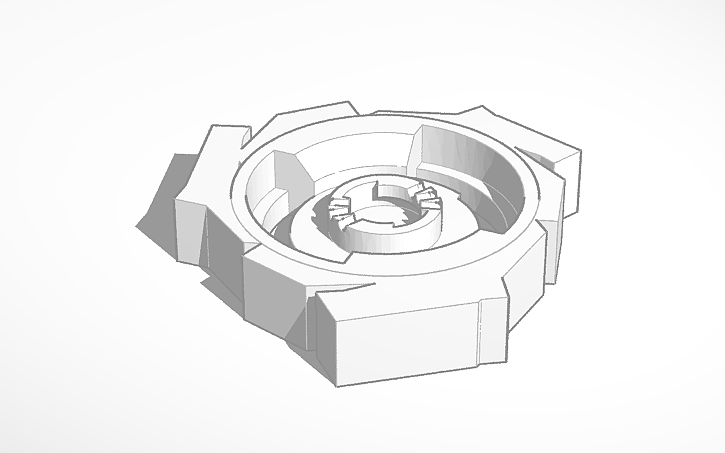 3D design Beyblade Base Layer (IMPROVED) - Tinkercad