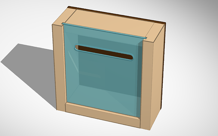 3D design Money Box student access - Tinkercad