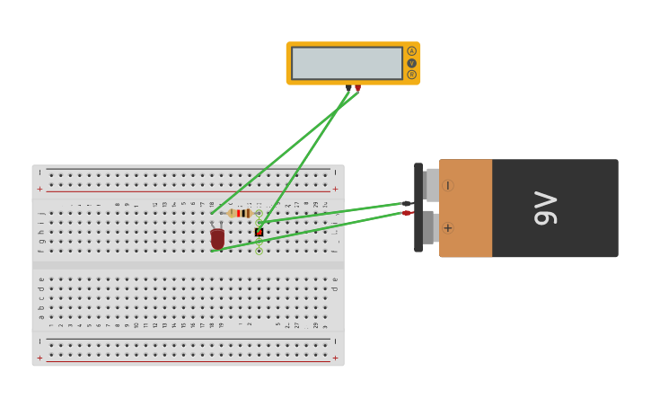 Circuit design LED_CERCUIT | Tinkercad