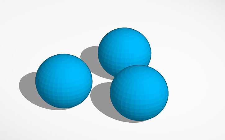 3D design Balls - Tinkercad