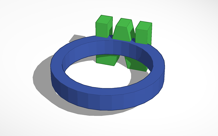 3D design Maya's Ring - Ring - Tinkercad
