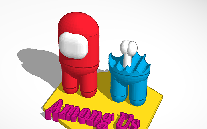 3D design Among Us 3D - Tinkercad