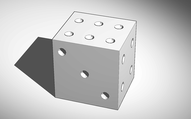 3D design Cube - Tinkercad