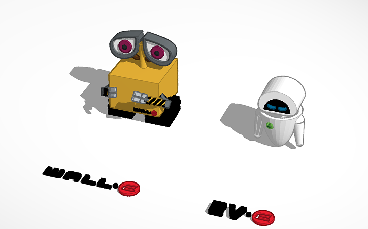 3D design wall-e | Tinkercad