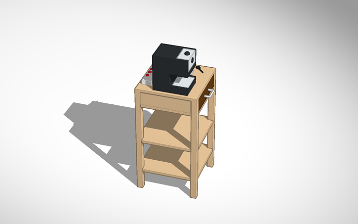 3D design Coffee table | Tinkercad