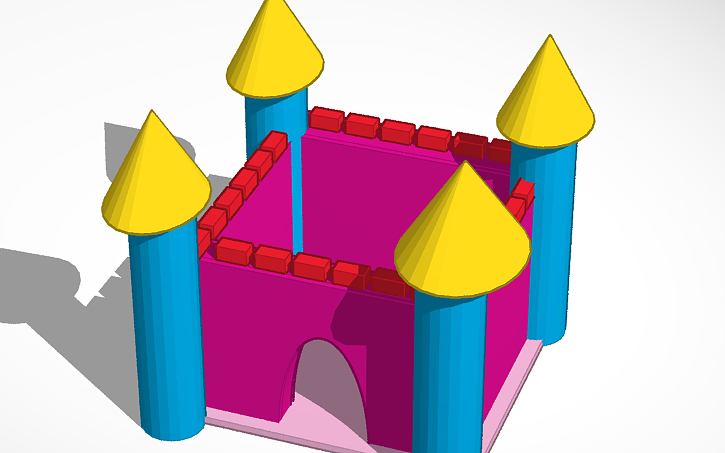 3D design Makenzie bouncing castle | Tinkercad