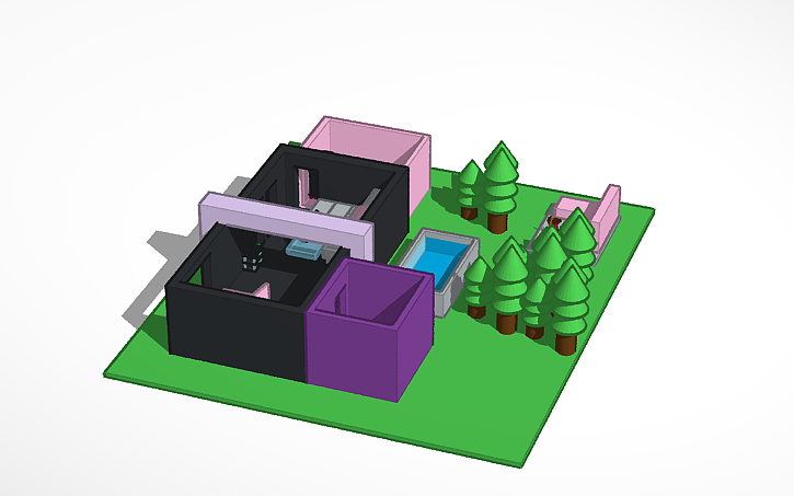 3D design My Dream House No Templates | Tinkercad
