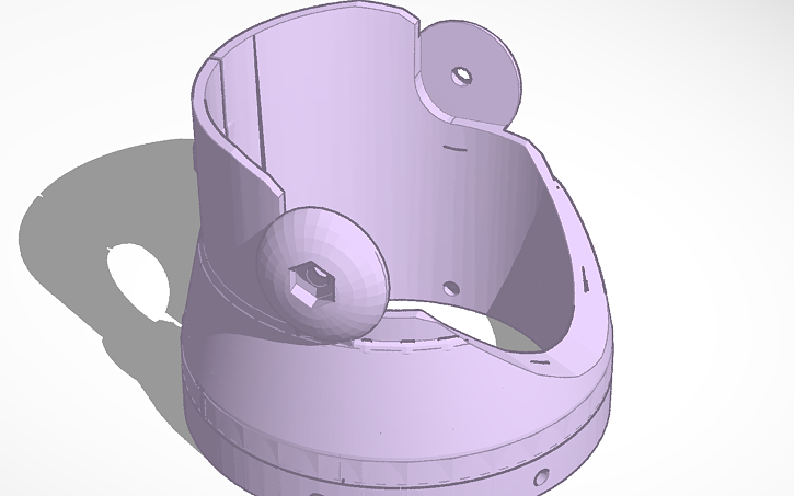 3D design 322 Elbow Cuff - Tinkercad