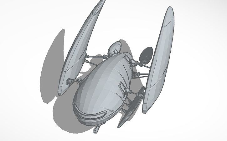 3D design Martian Flying Machine - Tinkercad