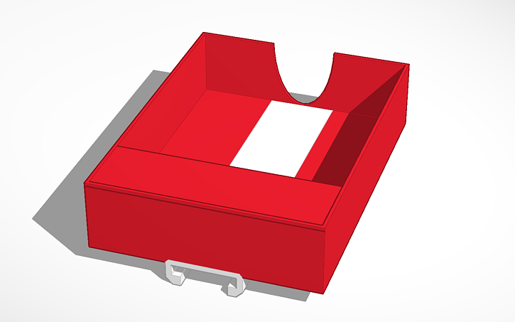 3D design nerf tactical rail pokemon deck box - Tinkercad