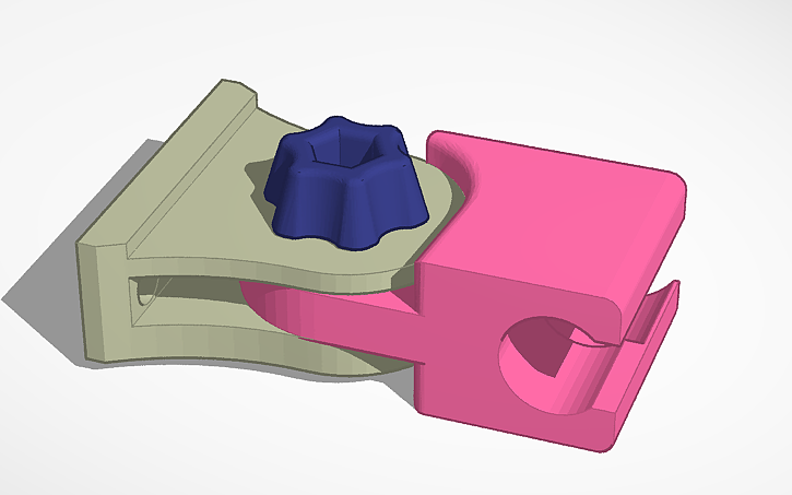 3D design Showerhead swivel - Tinkercad