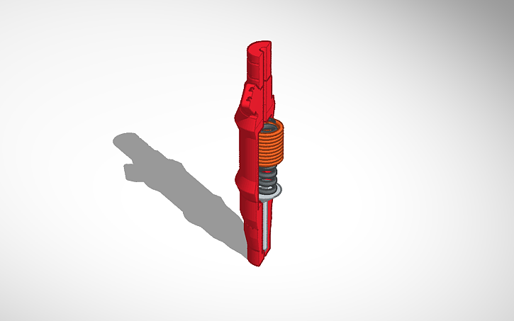 3D design injector - Tinkercad