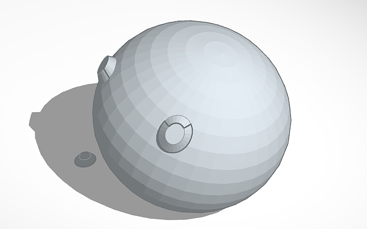 3D design Moon - Tinkercad