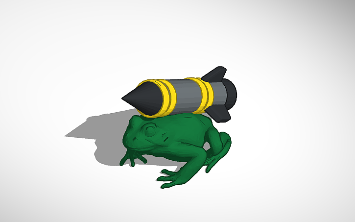 3D design missile toad | Tinkercad